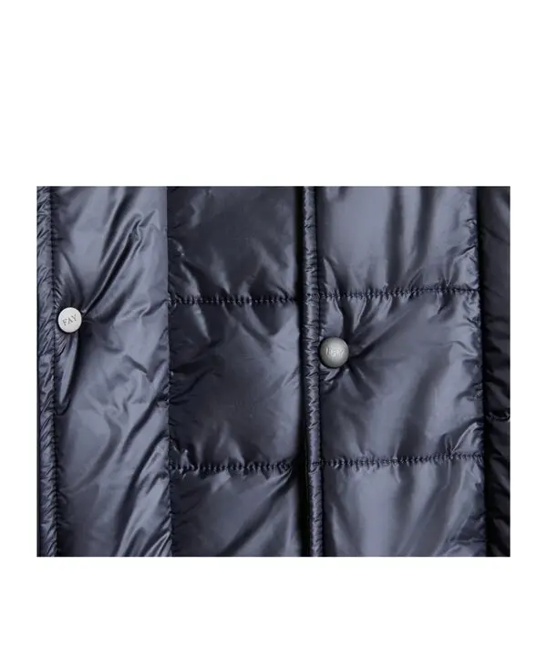 FAY Hooded Padded Jacket - Black