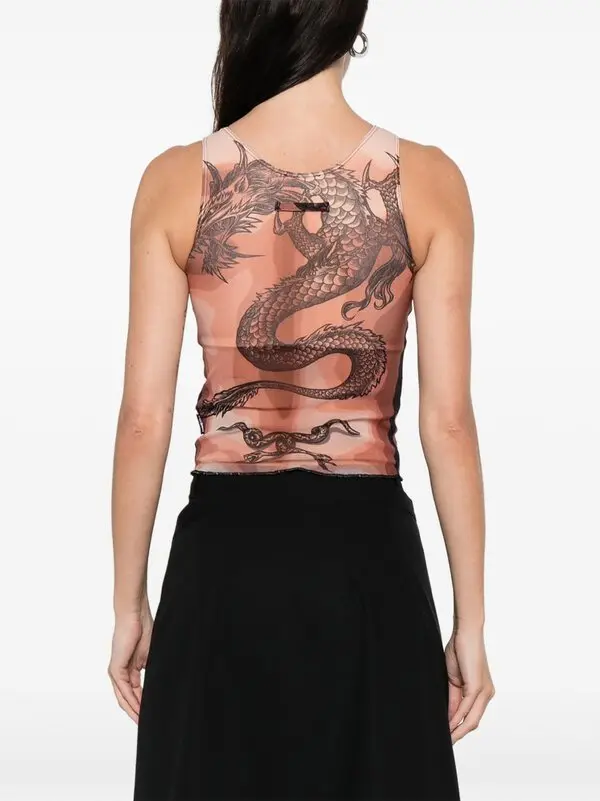 JEAN PAUL GAULTIER Printed Vest - No