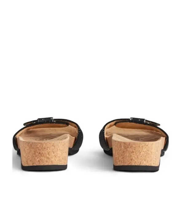 Balenciaga X Scholl Perforated Lambskin Sandals