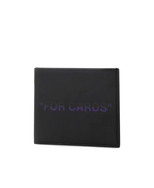 Off-White Leather Cardholder
