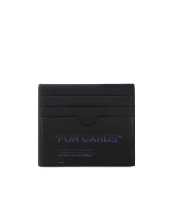 Off-White Leather Cardholder