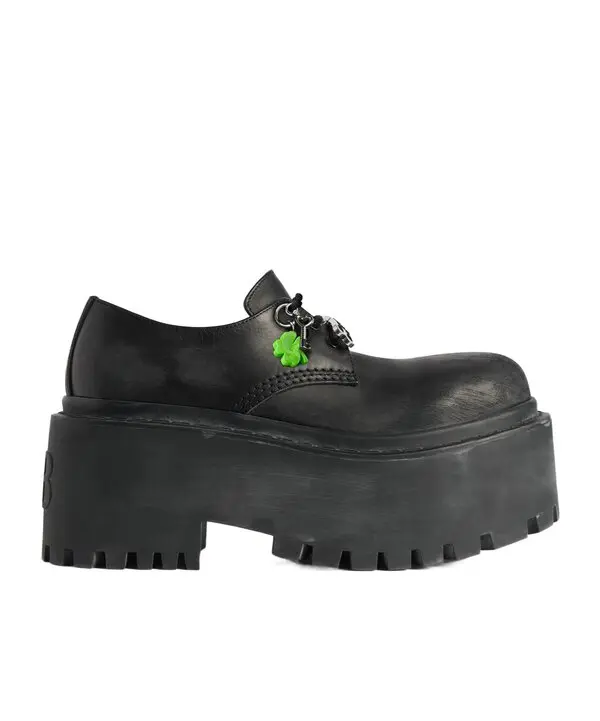 Balenciaga Strike Platform Derby Lace-up Shoes