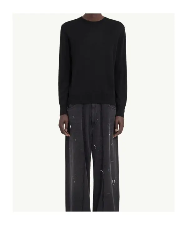 MAISON MARGIELA Patch-detail Jumper - Black