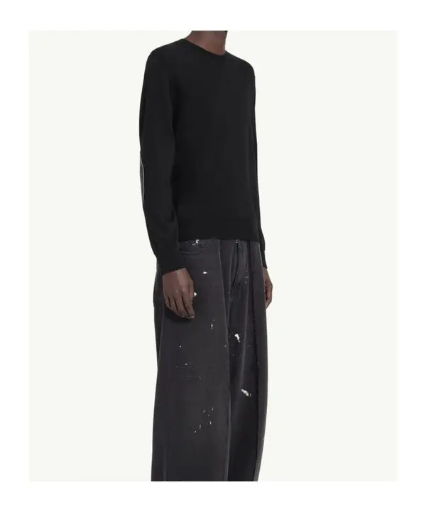 MAISON MARGIELA Patch-detail Jumper - Black