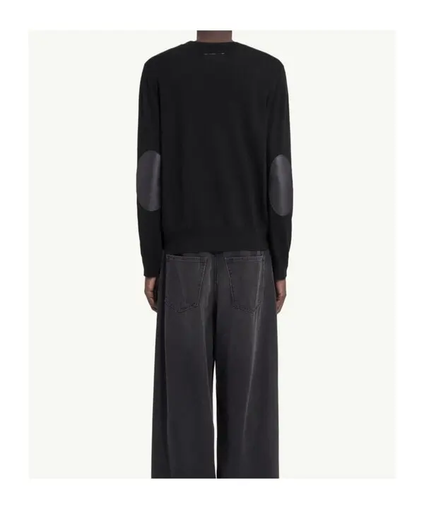 MAISON MARGIELA Patch-detail Jumper - Black
