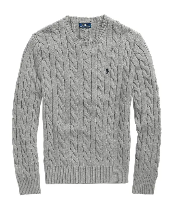 Polo Ralph Lauren Cable-knit Jumper - Grey
