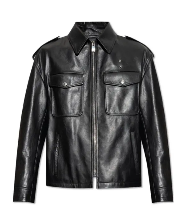 Alexander McQueen Long Sleeved Zip-up Jacket