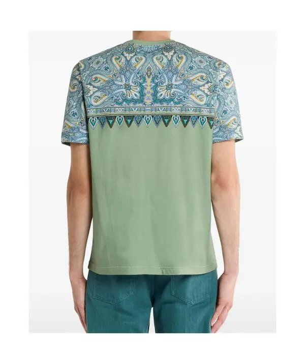 Etro Paisley Panel T-shirt