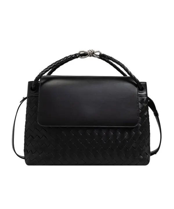 Bottega Veneta Intrecciato Tote Bag - Black