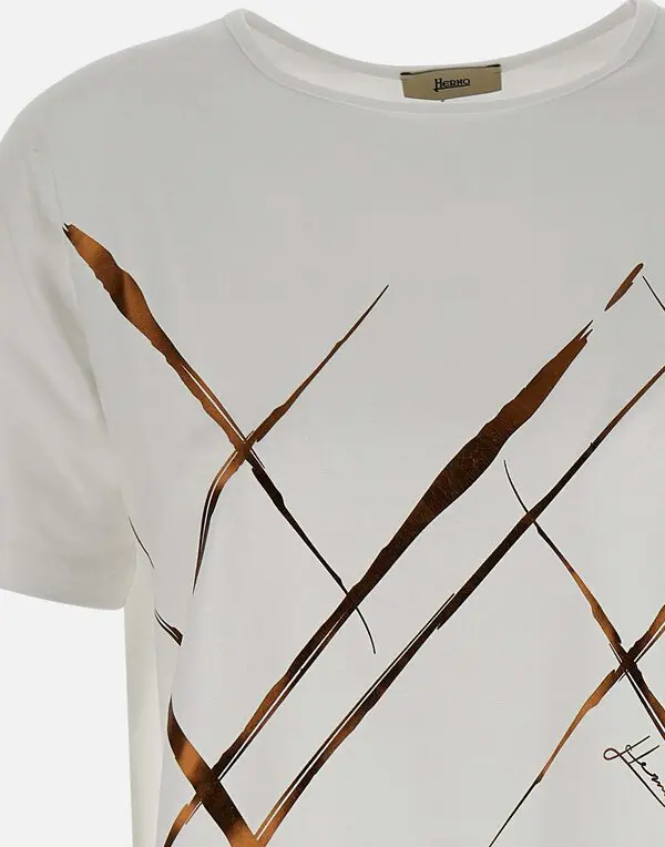 Herno Interlock Jersey T-shirt - Gray