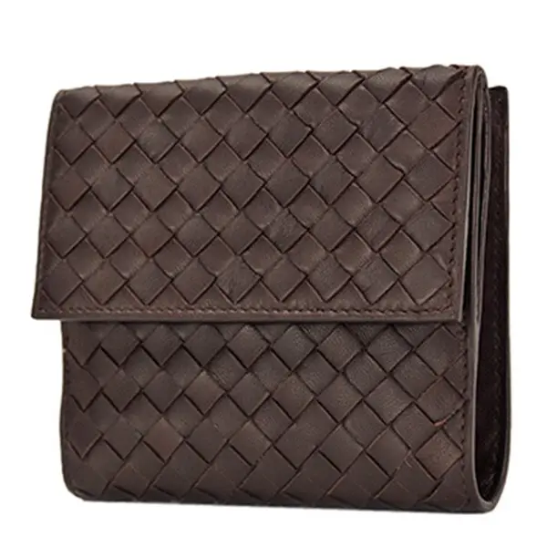 Bottega Veneta Weave Detail Short Purse