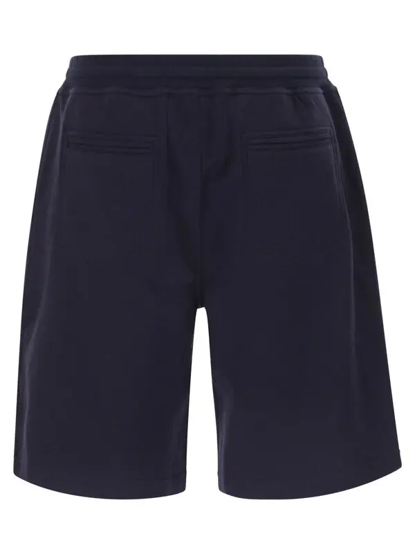 Brunello Cucinelli Drawstring Shorts With Zip Pockets - Black