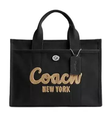 COACH Logo Shoulder Bag - Black
