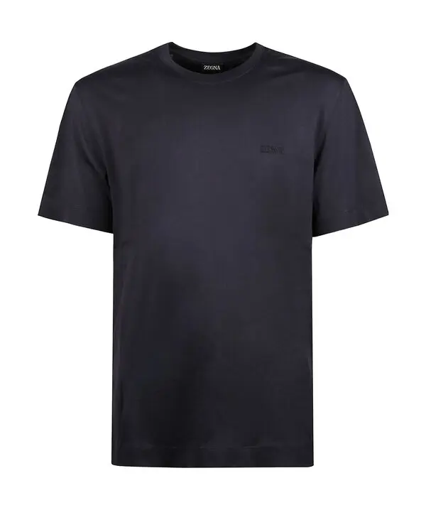 Zegna Short-sleeved T-shirt - Black