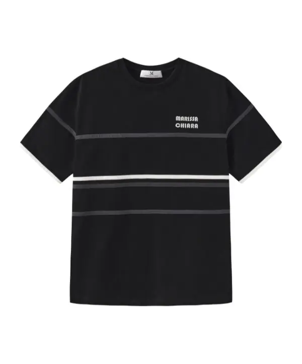 Marissa Chiara Striped Short-sleeved T-shirt