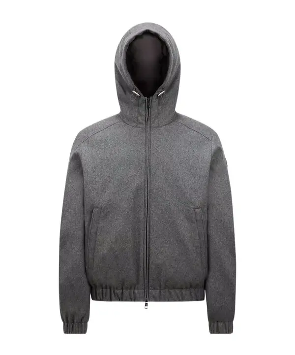 Moncler Zip-up Hooded Jacket