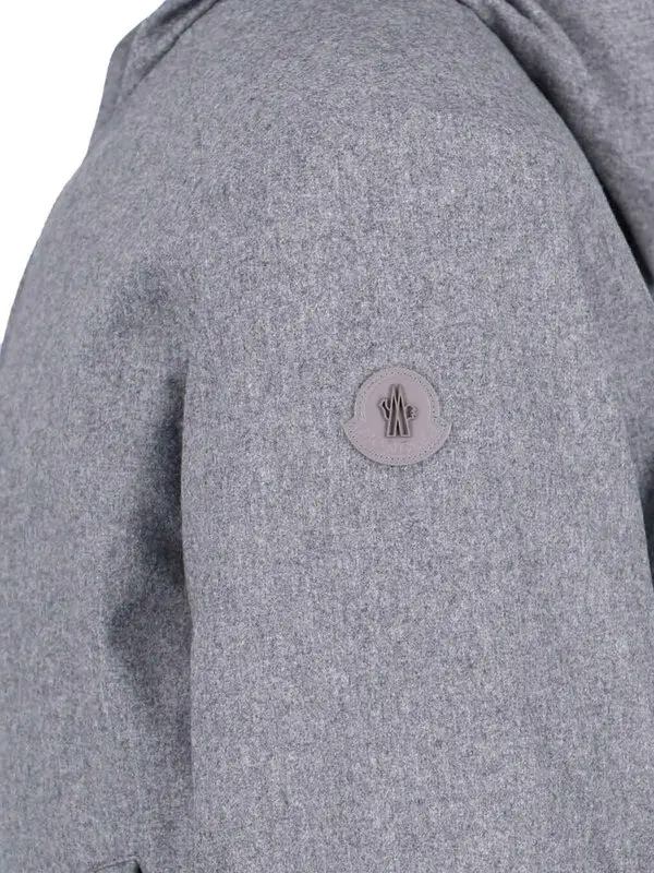 Moncler Zip-up Hooded Jacket