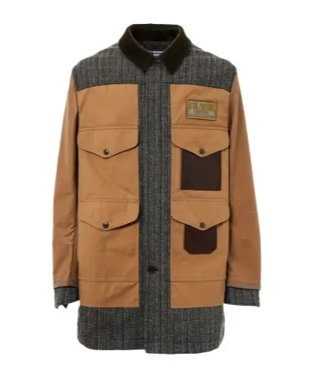 Junya Watanabe Patchwork Long-sleeved Casual Jacket