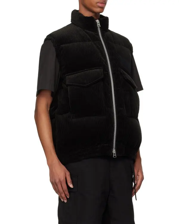 Sacai Corduroy Padded Vest