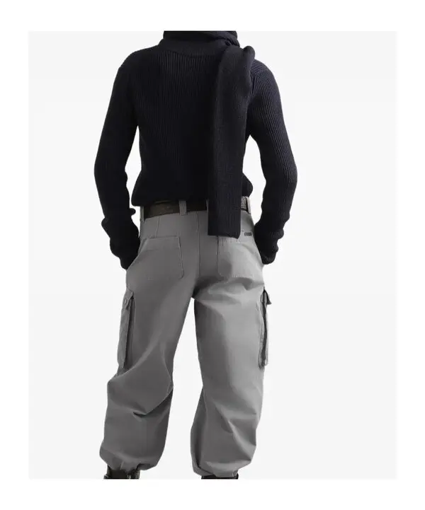 Dolce & Gabbana Ribbed Zip-up Roll Neck Pullover