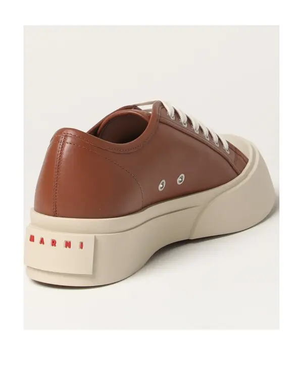 Marni Tie Low-top Sneakers - Brown