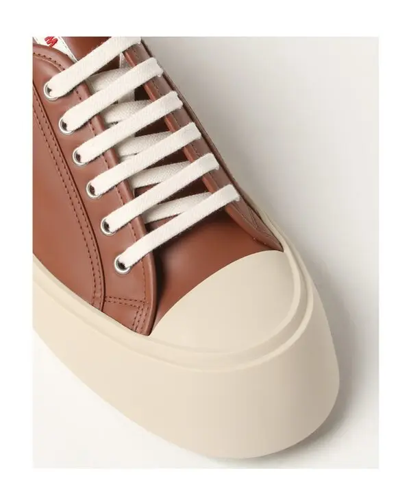 Marni Tie Low-top Sneakers - Brown