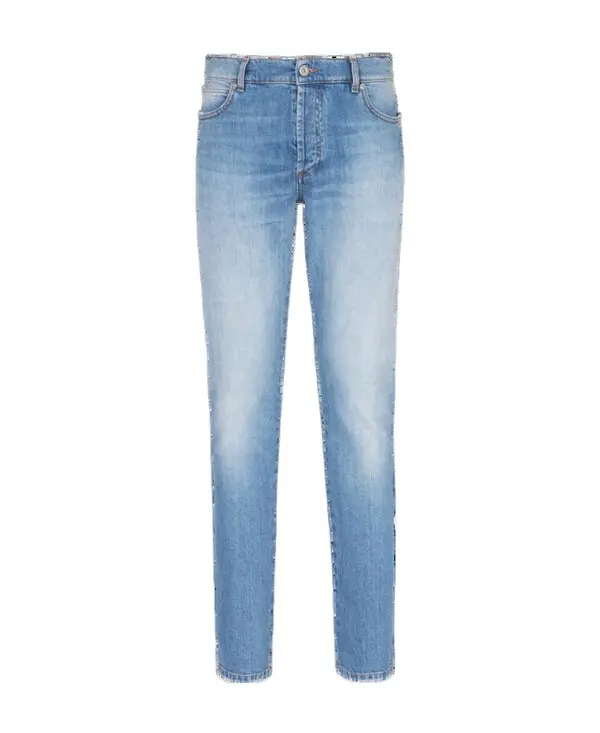 Balmain High-waist Slim-fit Jeans