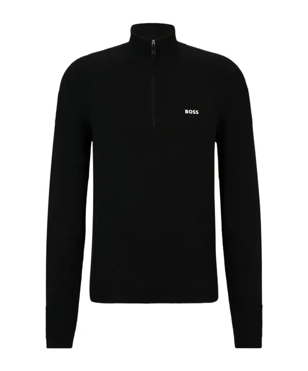 Hugo Boss Half-zip Knitted Jumper