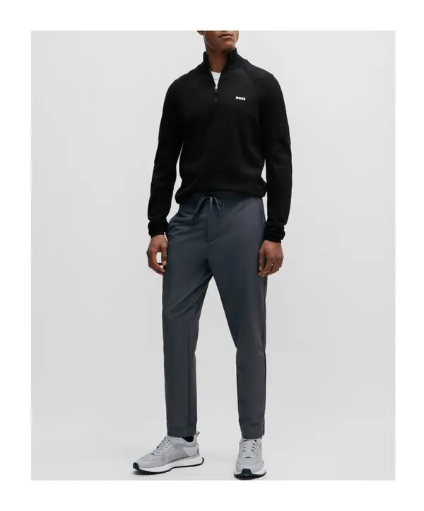Hugo Boss Half-zip Knitted Jumper