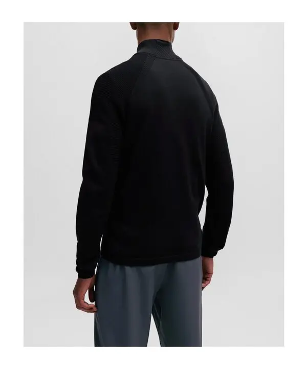 Hugo Boss Half-zip Knitted Jumper