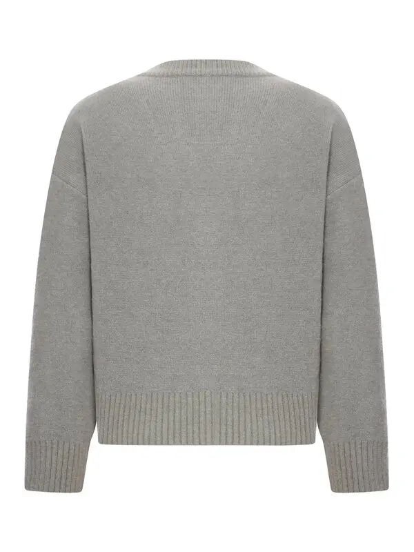 AMI Paris De Coeur Knitted Cardigan