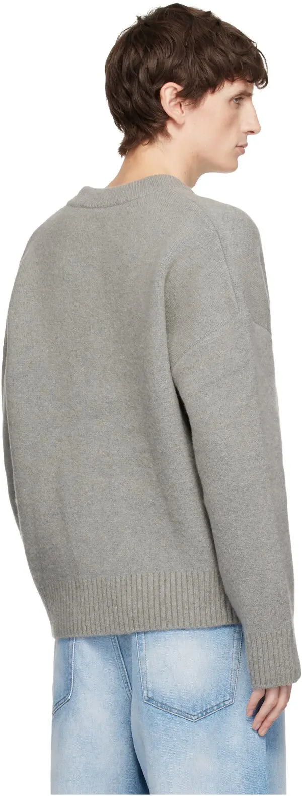 AMI Paris De Coeur Knitted Cardigan