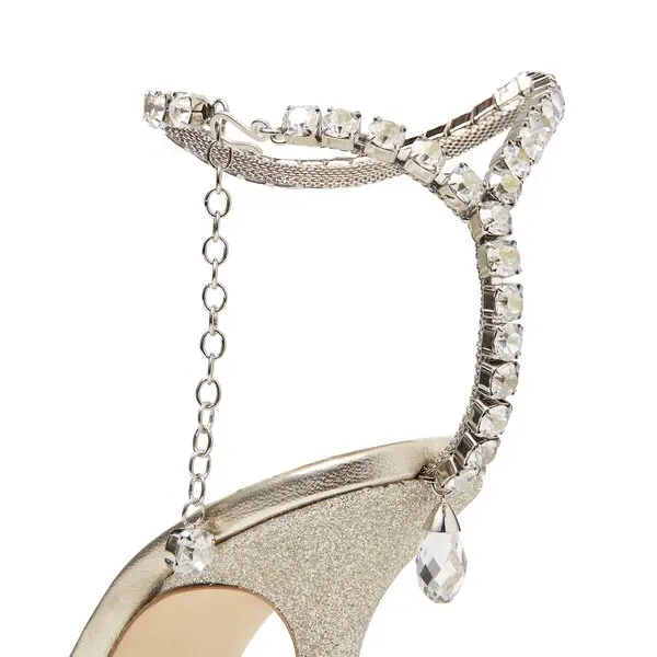 JIMMY CHOO Embellished Stiletto High Heels