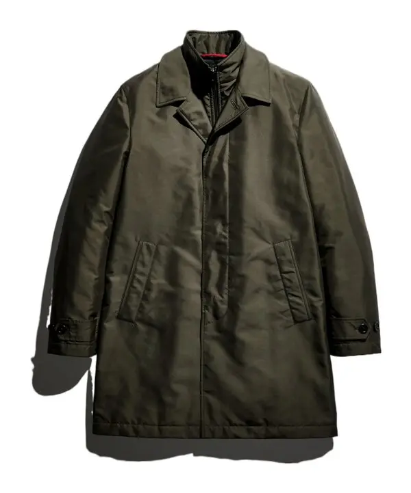 FAY Single-breasted Coat With Welt Pockets And Button Cuffs - Black