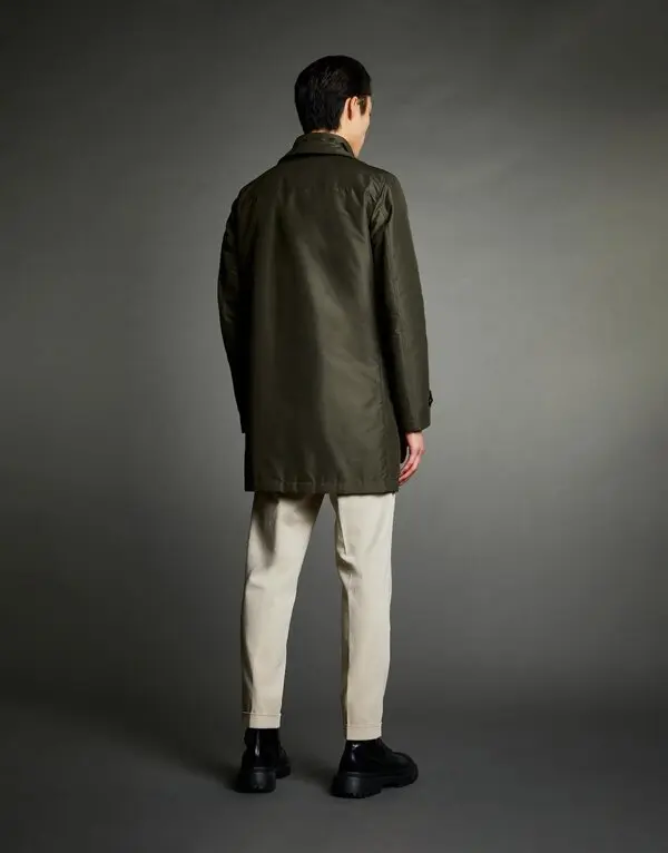 FAY Single-breasted Coat With Welt Pockets And Button Cuffs - Black