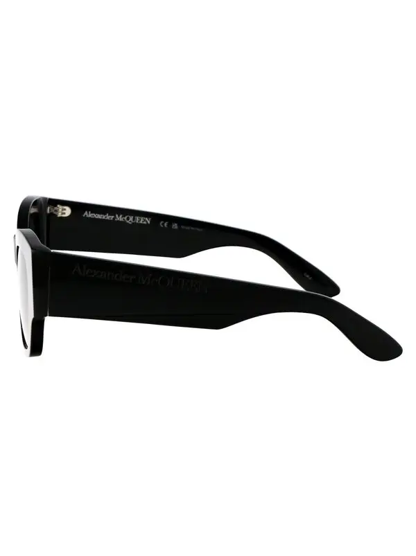 Alexander McQueen Square Frame Sunglasses - Gray