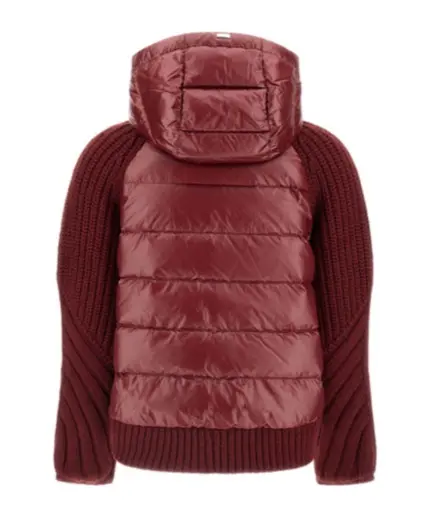 Herno Hooded Panelled Cardigan