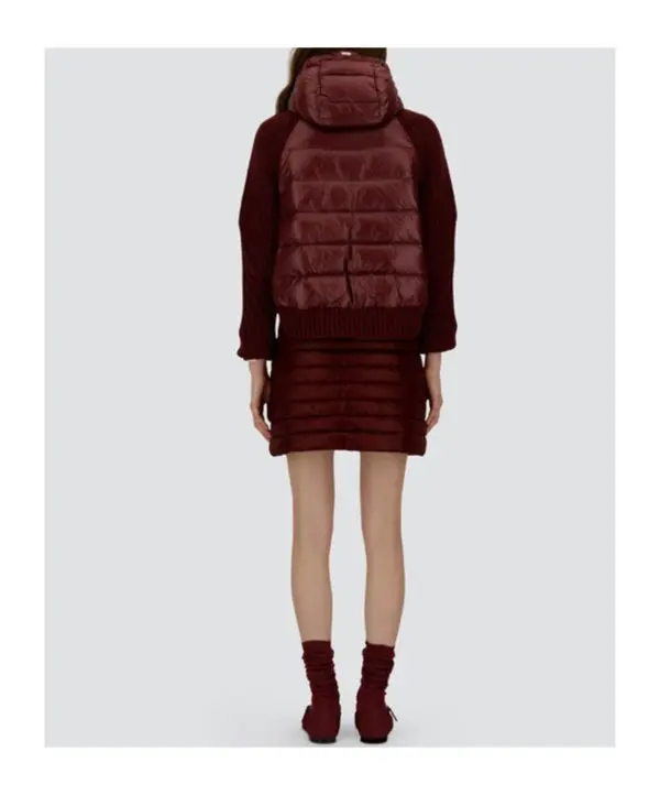Herno Hooded Panelled Cardigan