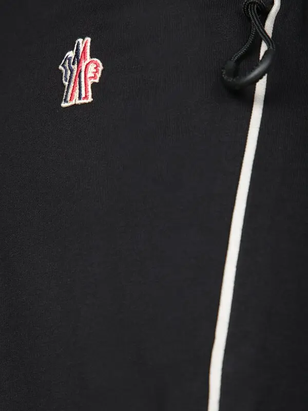 Moncler Logo Patch Drawstring Jogging Pants