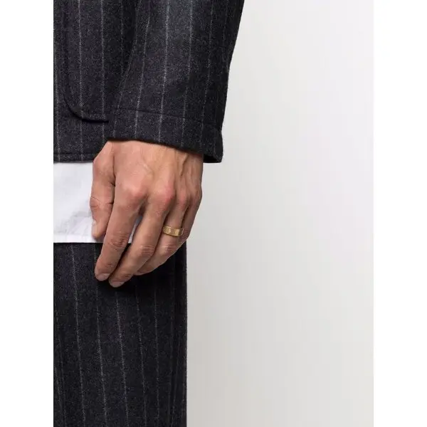 MAISON MARGIELA Number Engraved Ring - Yellow