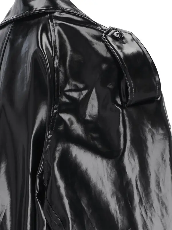 Saint Laurent Oversized Belted Coat