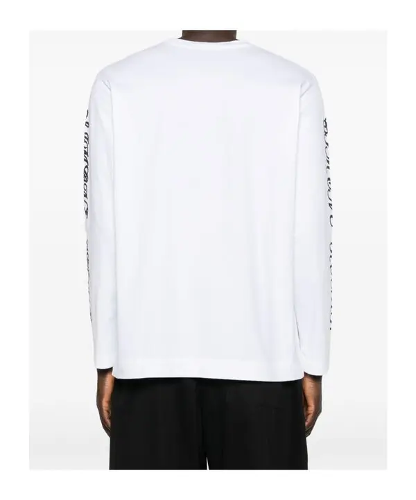 Simone Rocha Printed Long-sleeved T-shirt - White