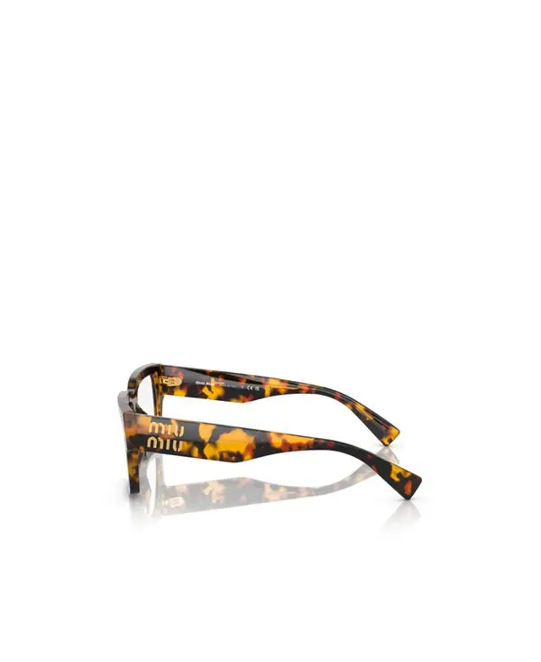 Miu Miu Rectangular Frame Glasses - White