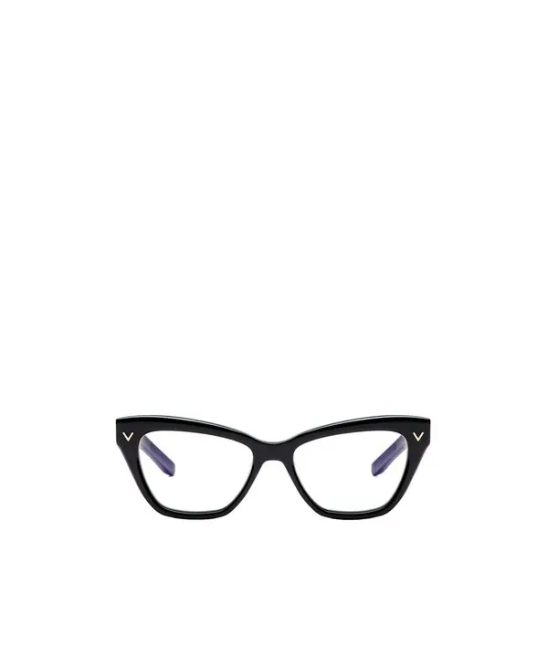 Valentino Garavani Cat-eye Frame Glasses - Black