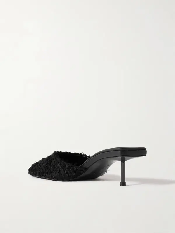 ST. AGNI Square-toe Mules