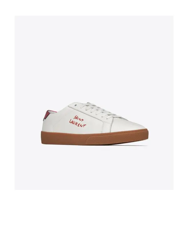Saint Laurent Court Classic Sl/06 Sneakers - White