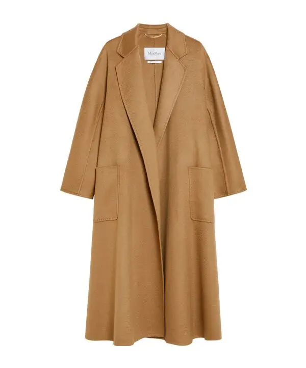 Max Mara Ludmilla Belted Long-sleeved Coat - Camel