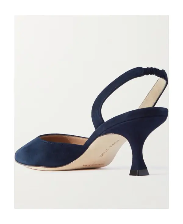 Manolo Blahnik Carolyne 50 Slingback Heels