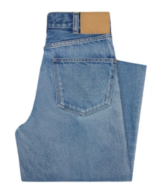 Celine Kitty Jeans In Pismo Wash Denim