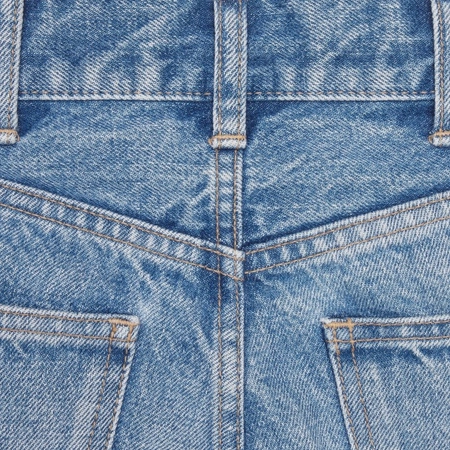 Celine Kitty Jeans In Pismo Wash Denim